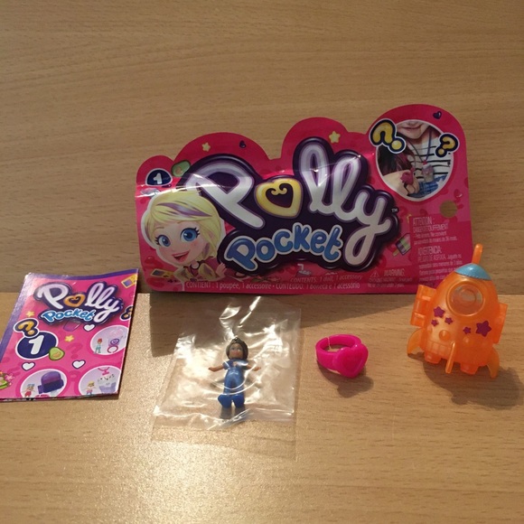 Polly Pocket | Toys | Stem Polly Pocket Ring Rocketship Space Shani ...